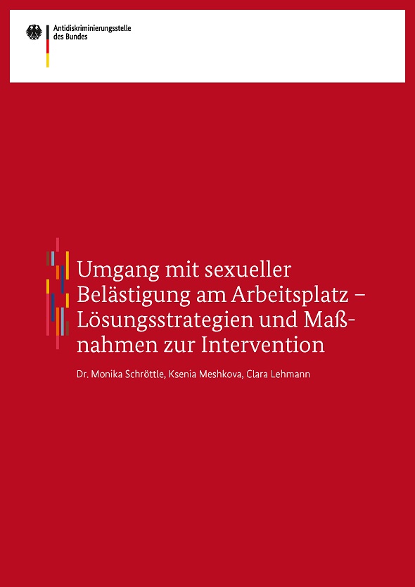 Antidiskriminierungsstelle Forschungsprojekte Umgang Mit Sexueller